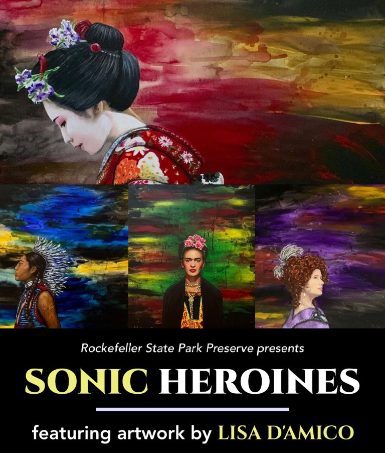 SONIC HEROINES ART EXHIBITION Works by Lisa D’Amico | ArtsWestchester
